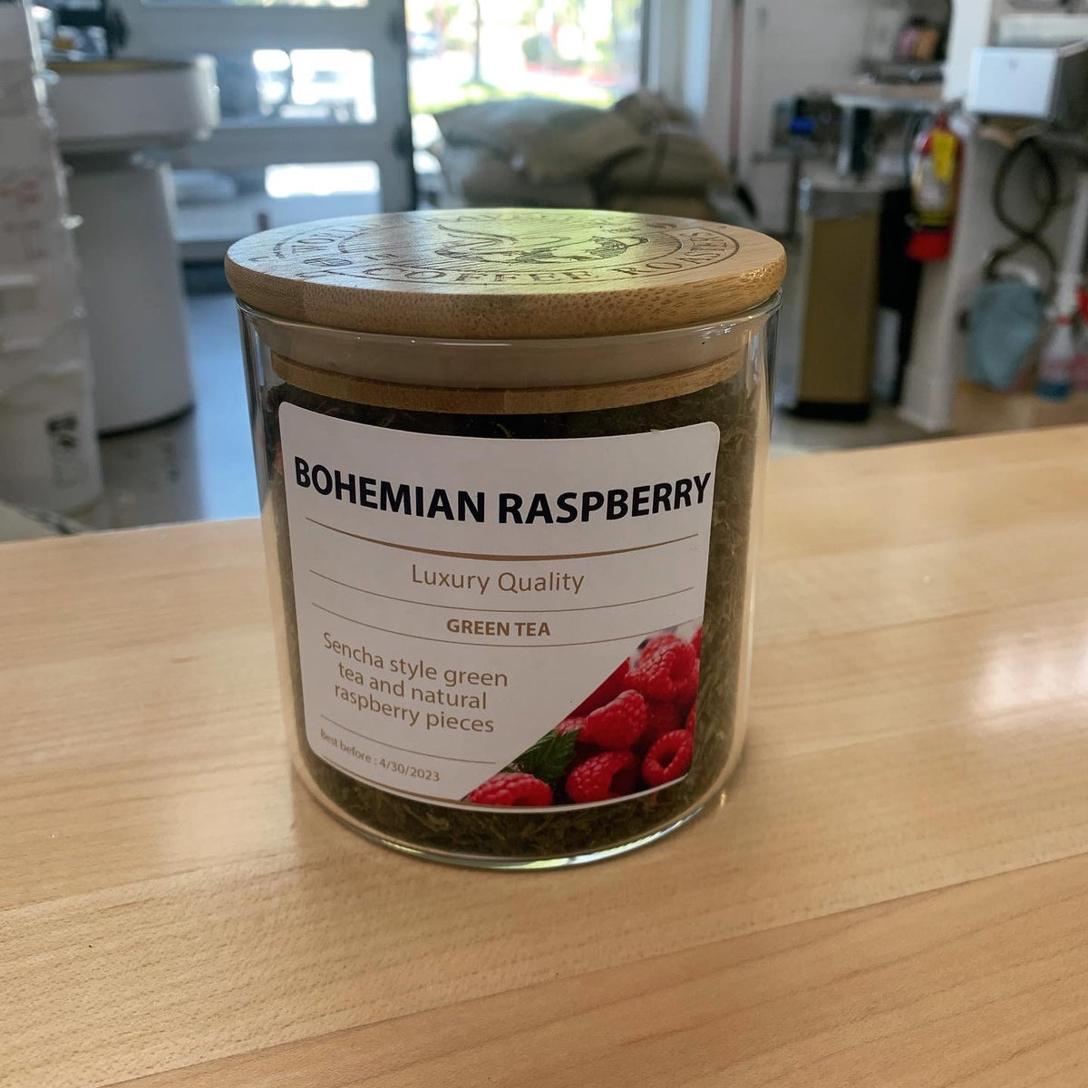 Bohemian Raspberry Green Tea – World Traveler Coffee Roasters